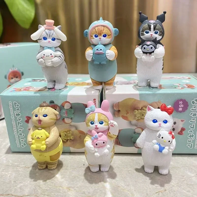 Figuras-de-Anime-de-Mofusand-Sanrio-Cinnamoroll-Kuromi-mu-eca-Hark-gato ...