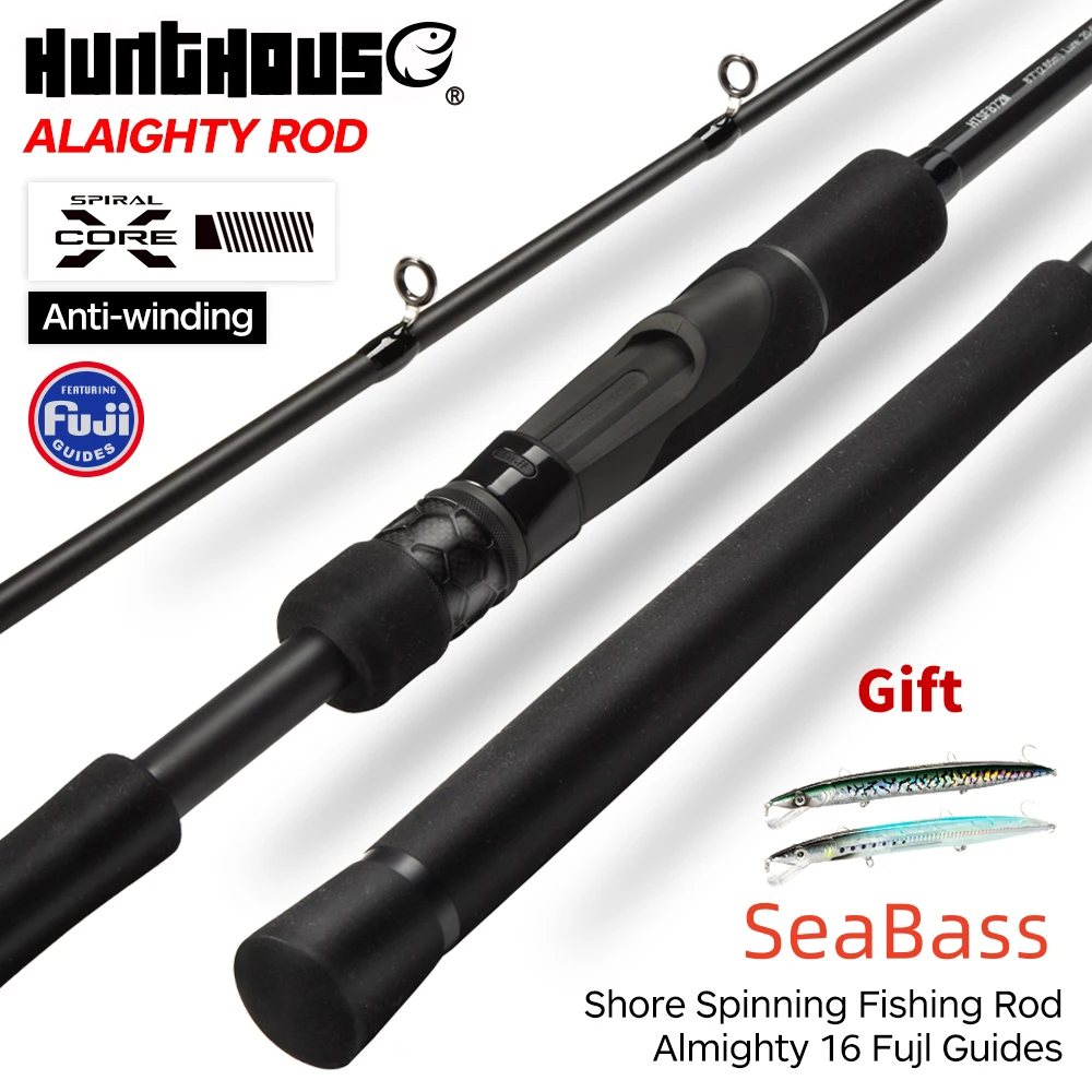 Hunthouse-Shore-Spinning-Seabass-Jigging-Fishing-Rod-Rings-Fuji-Duide-2 ...