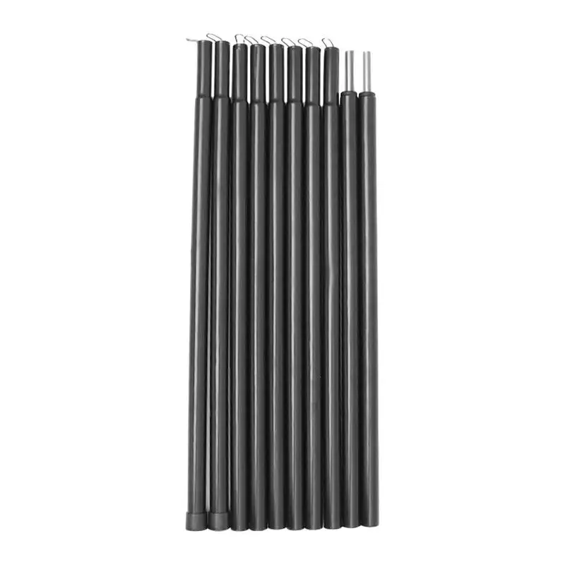 Heavy-Duty-Poles-For-Canopy-Foldable-Tarp-Support-Poles-Camping ...