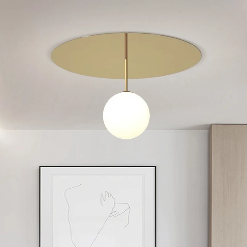 Modern LED Minimalist Bedroom Ceiling Lamp American Corridor Aisle ...