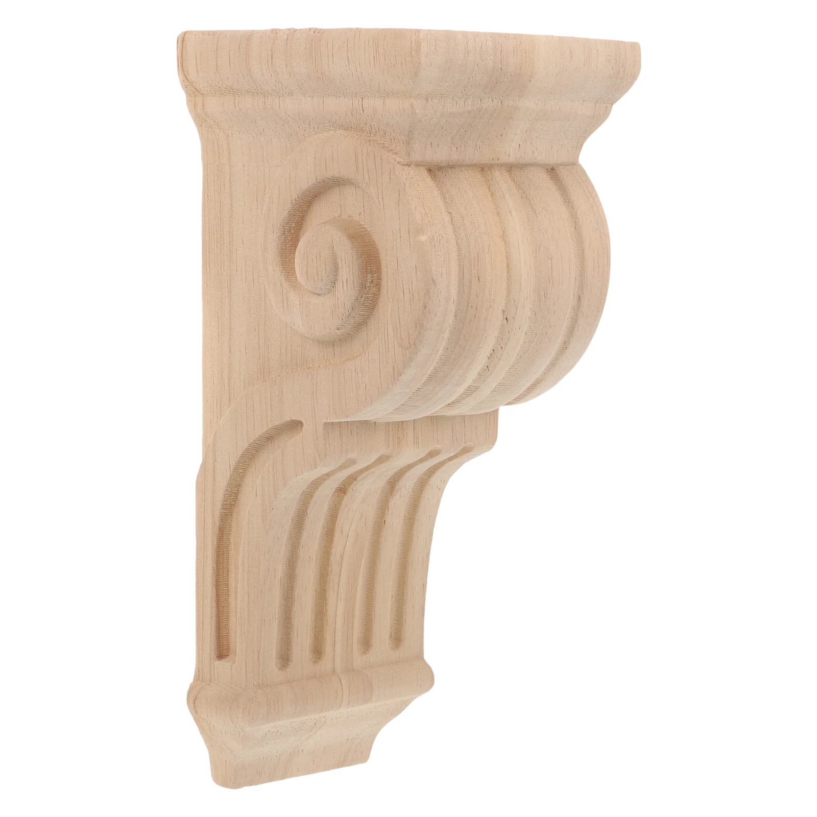 Wooden Roman Column Corner Applique Solid Carved Decorative Corbel Wall ...
