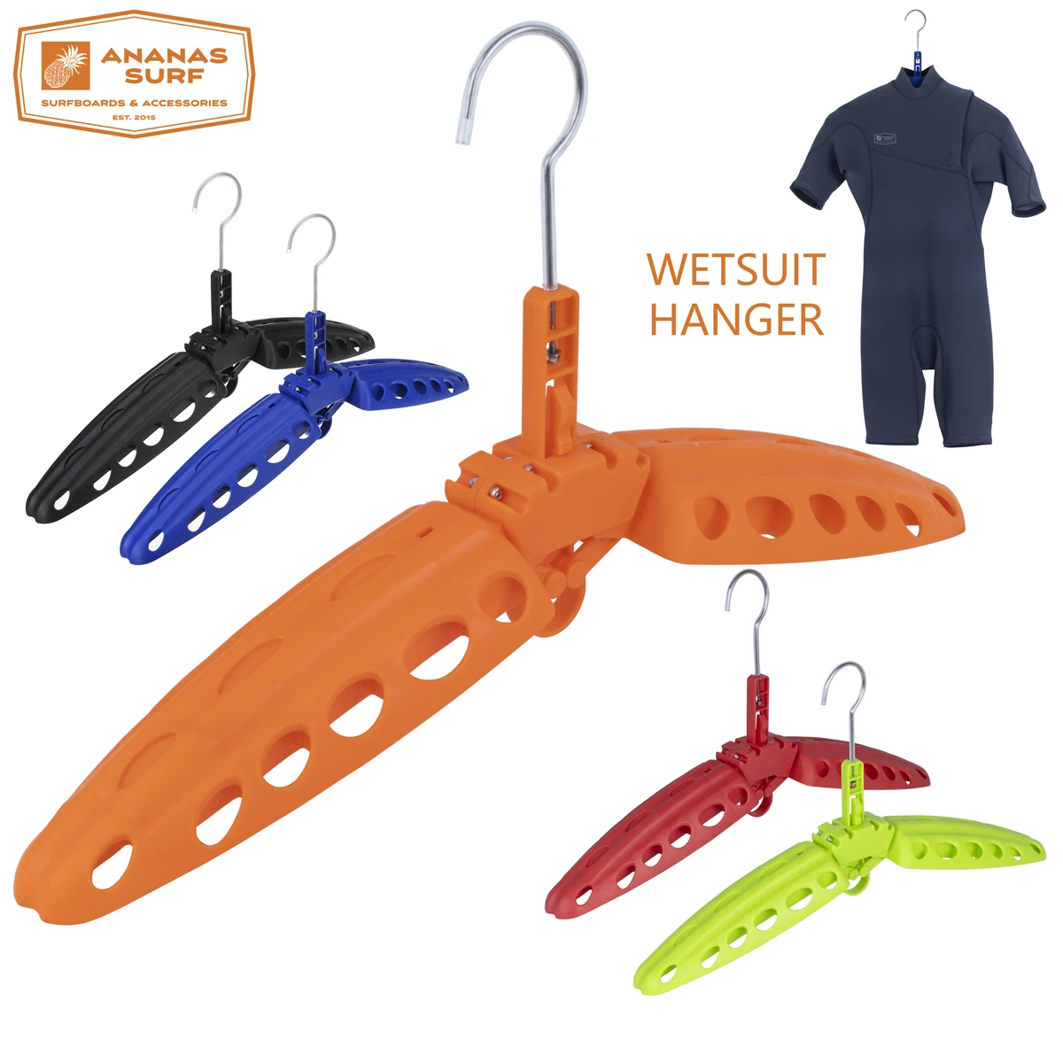 Surf Wetsuit Foldable Hanger Stand for SUP Snorkeling Diving Drysuit ...