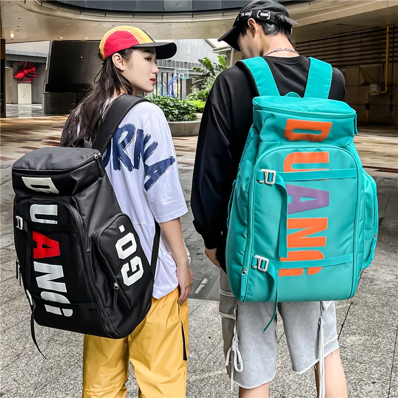 Unisex-Backpack-Couple-s-Sport-Baggage-Oxford-Zipper-Travel-Bag-High ...