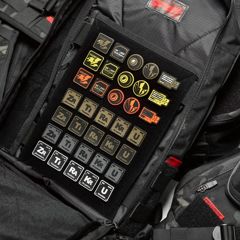 Lightning-Themed-Mini-Badge-Tactical-Edc-Magic-Badge-Epaulets-and ...