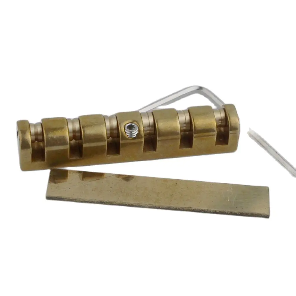 43mm-Double-layer-High-Adjustable-Copper-Roller-Guitar-Nut-for-Les-Paul ...