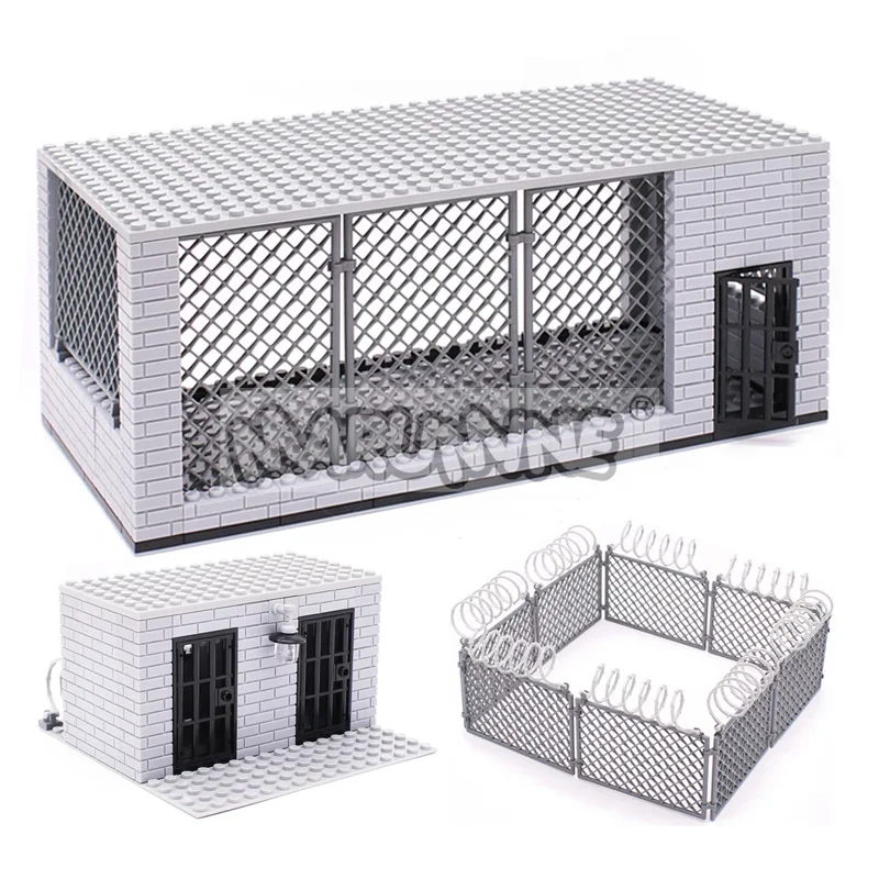 Marumine Sentry Tower Prison City Military MOC Build Blocks Set Thief ...