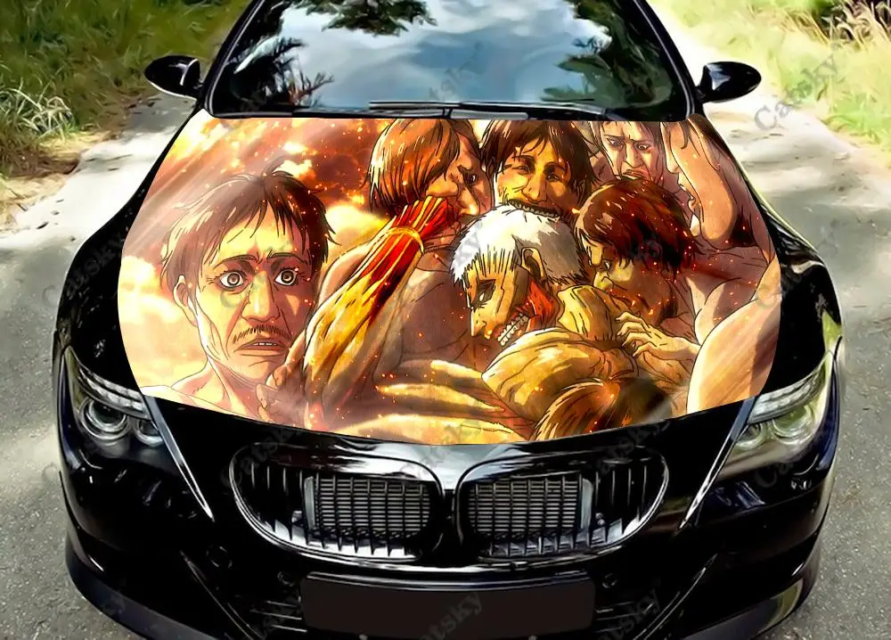 Attack On Titan Car Paint