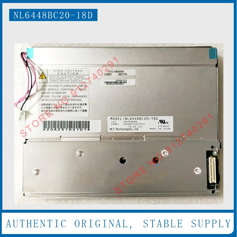 NL6448BC20-18D Original 6.5 Inch NL6448BC20-18 65BLM10 LCD Display Panel