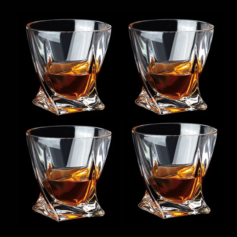 4pcs-Set-Water-Cup-Creative-Geometry-Glass-Whiskey-Foreign-Wine-Cup ...