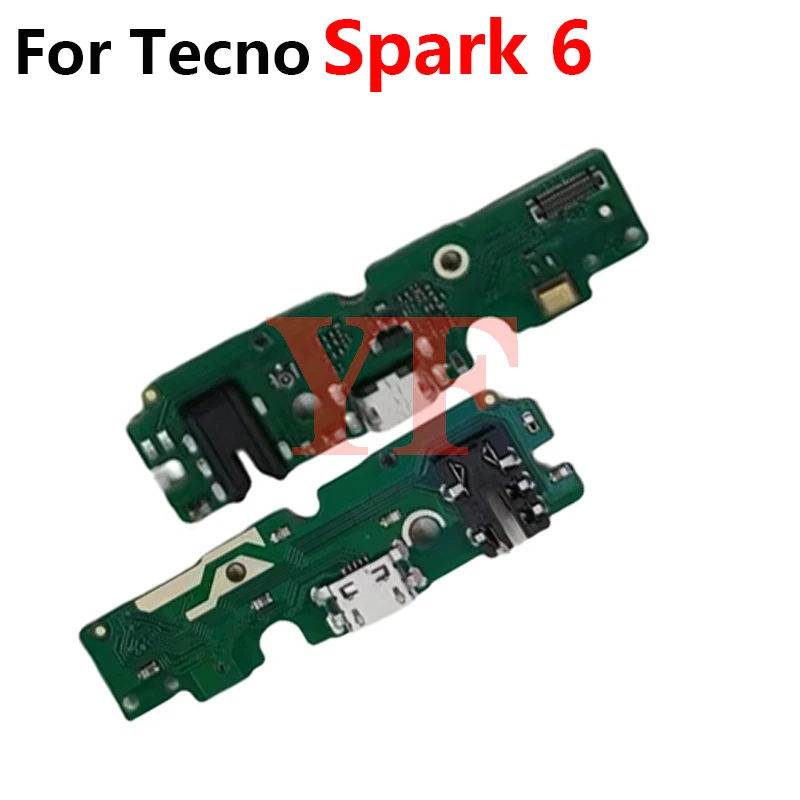 For Tecno Spark 2 3 4 5 6 7 Go Air Pro Kc6 Kf6 Ke7 Usb Charging Port ...