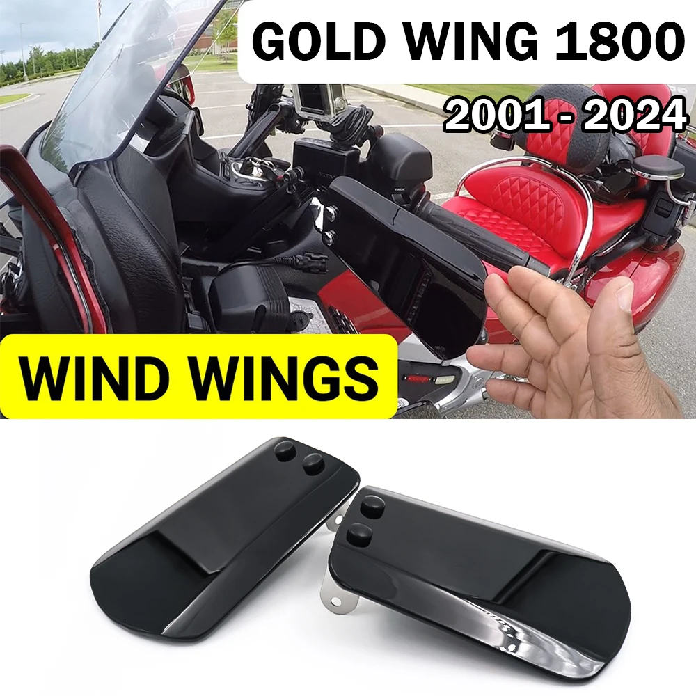 For-Honda-Gold-wing-Goldwing-2001-2024-Hand-Guards-Deflector-Hand-Wing ...
