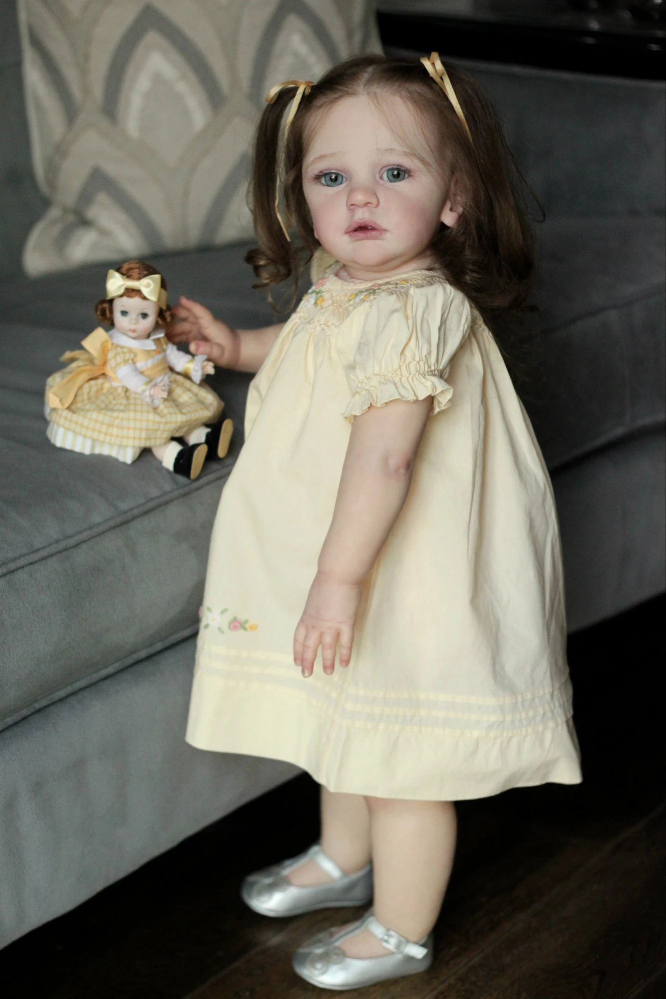 Adfo Reborn Kits Doll 22 Inches New Face Tayra Realistic Diy Unfinished ...