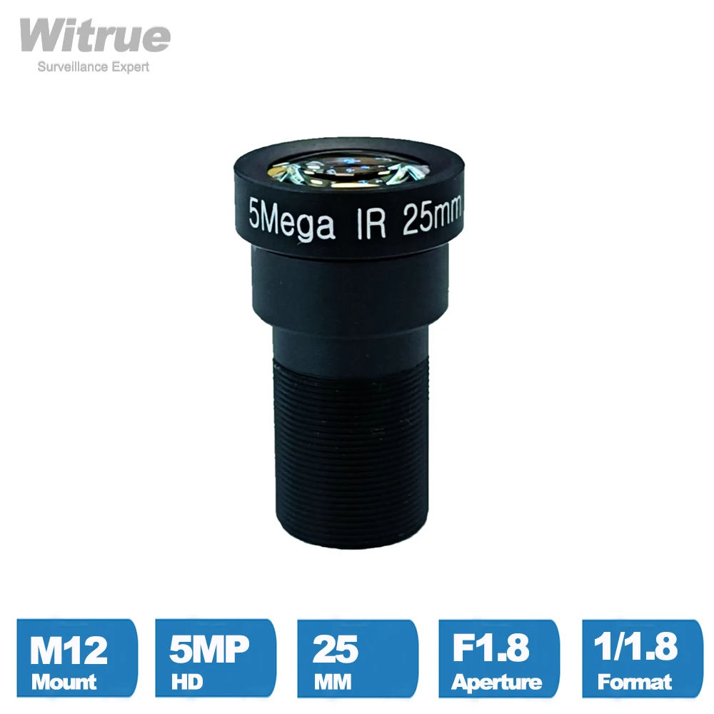 Cctv Lens Ir Filter | 25mm Ir Lens Cctv Camera | 25mm F1.8 Cctv Lens ...