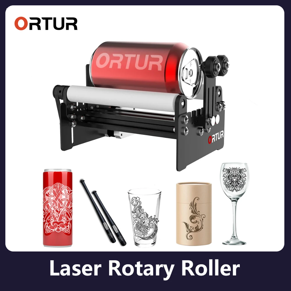 ORTUR-ALGOLASER-3D-Printer-Y-axis-Rotary-Roller-Y-axis-Rotary-Roller ...