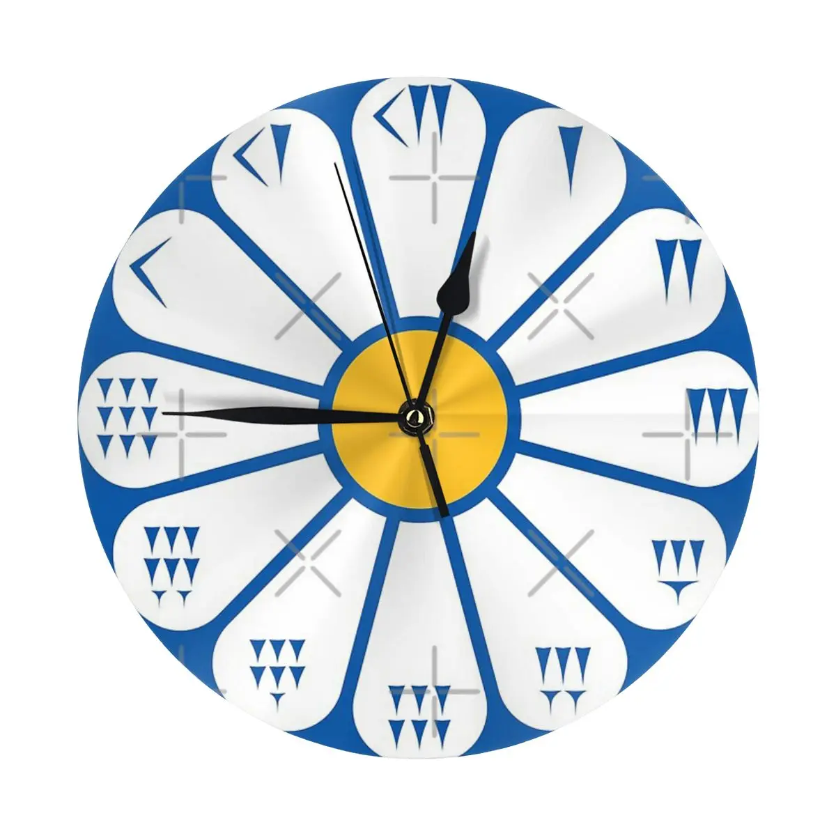 Inanna-Babylonian-Flower-Wall-Clock-Room-Decoration-Clock-Must-have ...