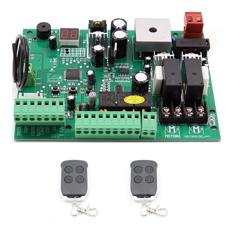 GALO DC24V Swing Gate Control Board Connect Back Up Battery Or Solar ...