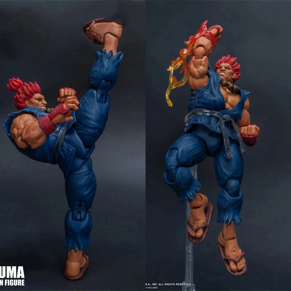 Storm-Toys-juego-completo-AKUMA-de-pelo-rojo-coleccionable-a-escala-1 ...