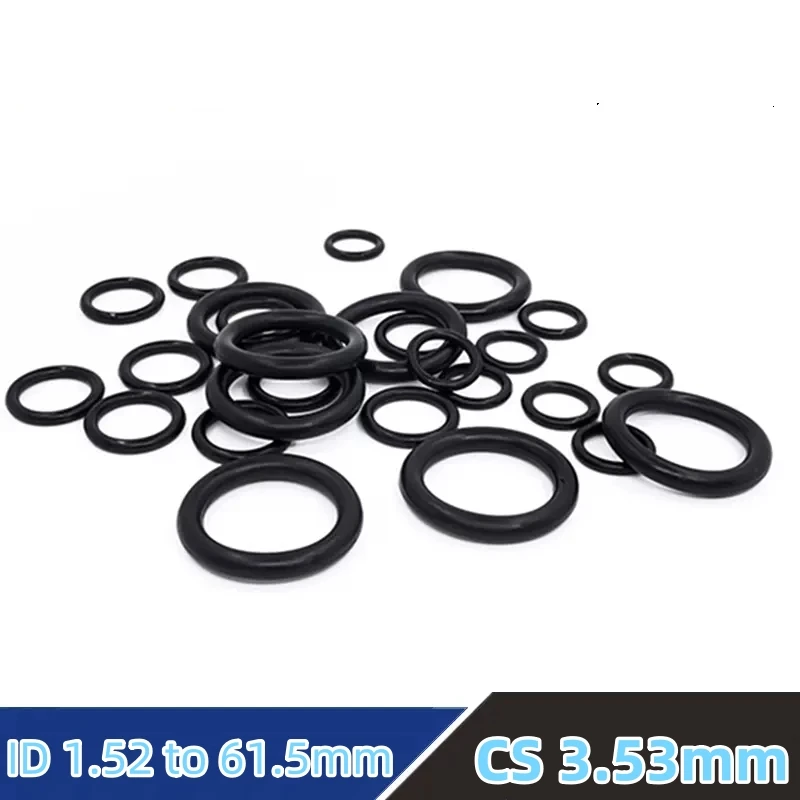 Custom-NBR-70-NBR-90-O-Rings-CS-3-53mm-Oil-Fuel-Resistant-Rubber ...