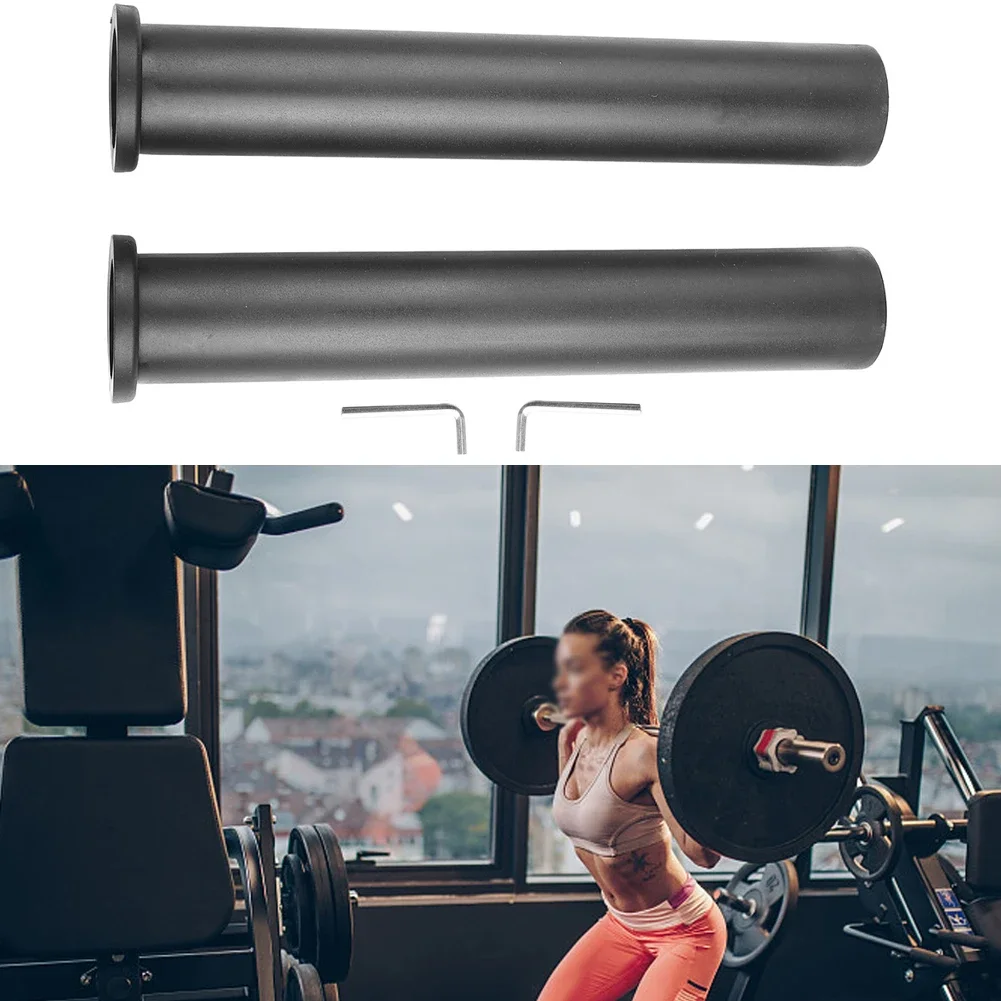 2pcs-Barbell-Adapter-Sleeve-Barbell-Weight-Plat-Adapter-Sleeve-Converts ...