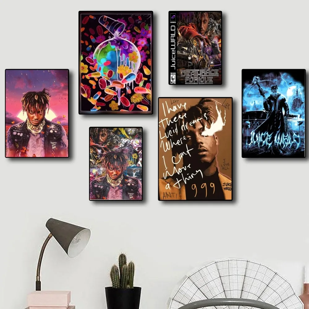 1pc-Hip-Hop-Singer-Juice-Wrld-Album-Cover-Poster-Paper-Print-Home ...