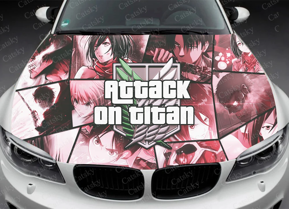 Attack On Titan Car Paint