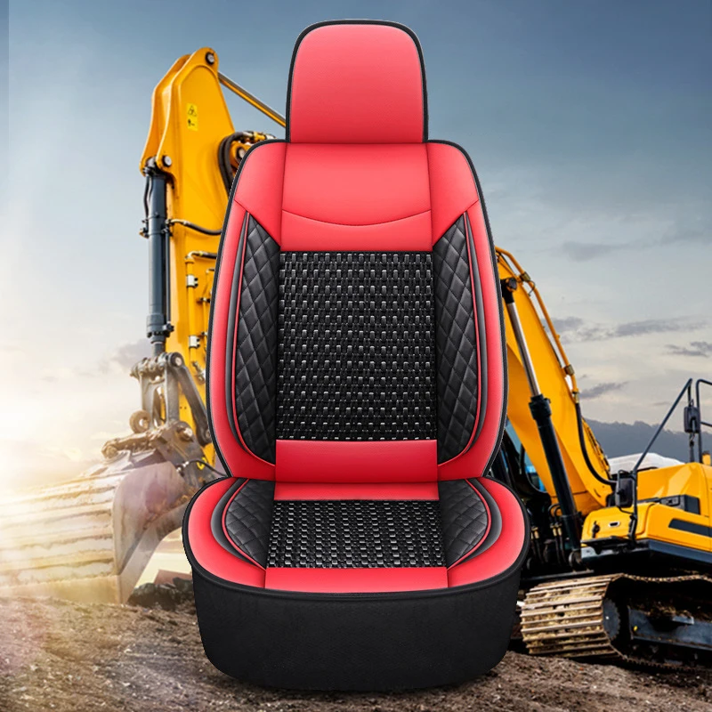 Universal Car Excavator Digger Fully Seat Cushion Cover for SANY ...