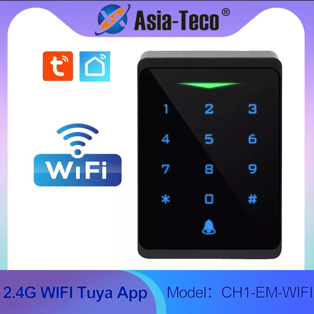 2-4G-Wifi-Tuya-Smartlife-App-Backlit-Access-Control-Keypad-IP66-Waterproof-Standalone-RFID ...