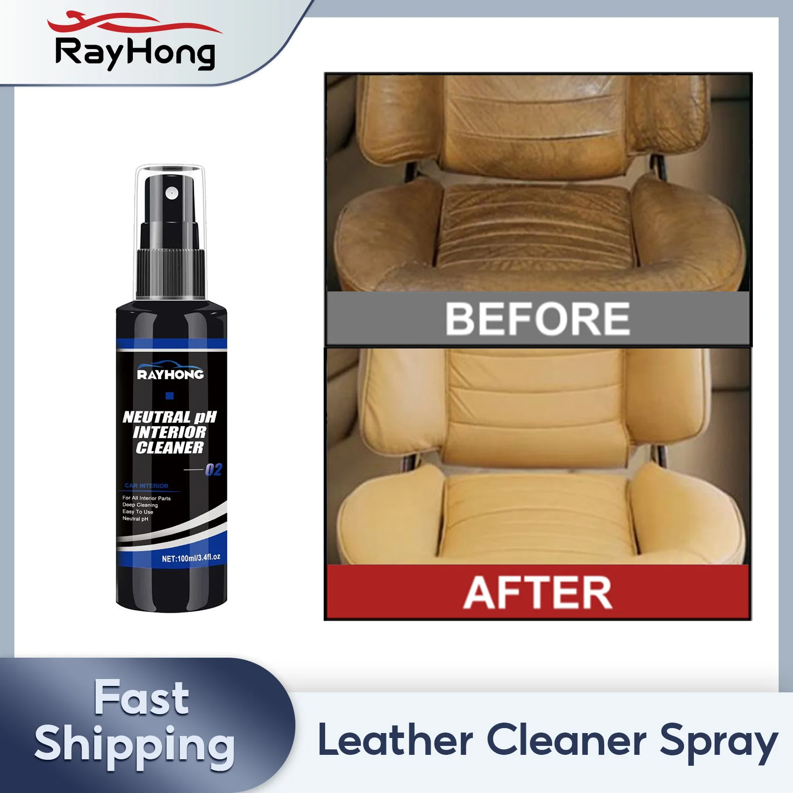 Leather-Cleaner-Spray-Car-Interior-Dirt-Rust-Remover-Leather-Plastic ...