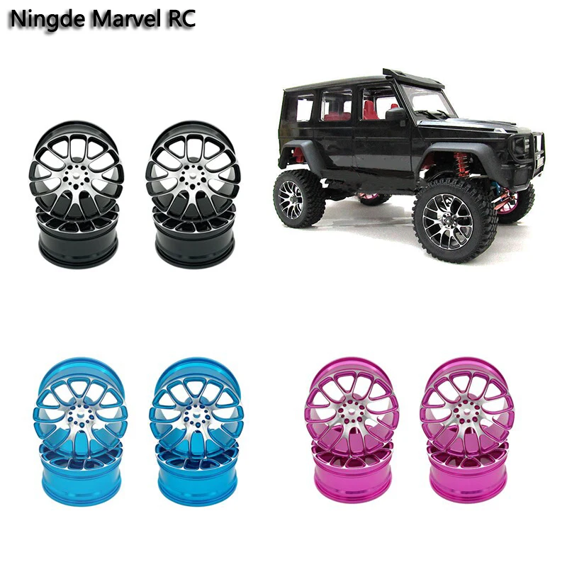 Aluminum-Alloy-Wheels-52-26MM-Remote-Control-Wheel-Hub-for-HSP-HPI ...