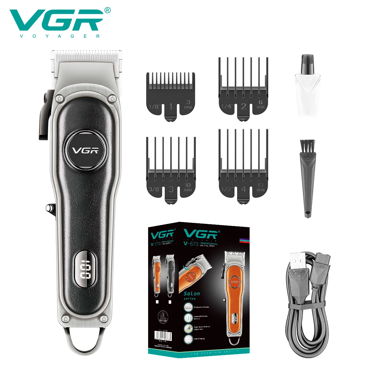 VGR-Hair-Cutting-Machine-Cordless-Hair-Clipper-Adjustable-Hair-Trimmer ...