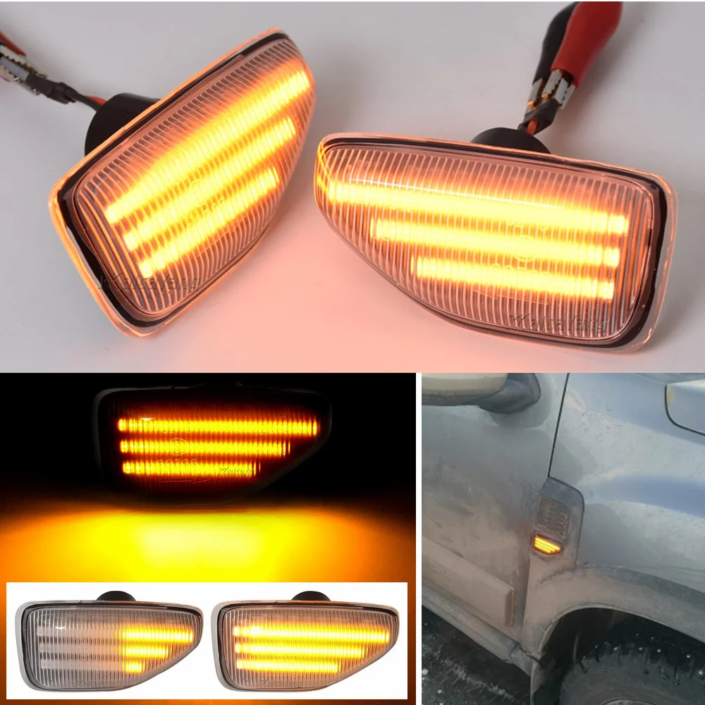 LED-Arrow-Turn-Signal-Blinker-Lamps-Dynamic-Side-Marker-Light-For-Dacia ...