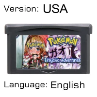 GBA Game Cartridge Series Liquid Crystal Moemon Fire Red Unbound ...