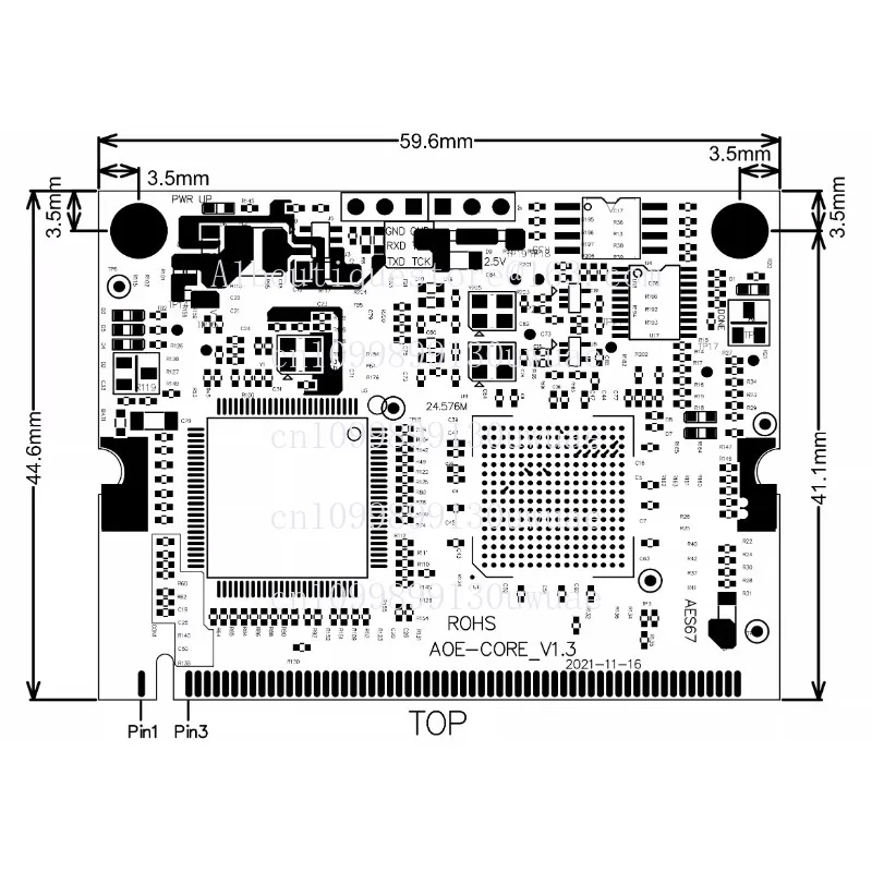DT AES67 Audio Network Transmission Interface Module 64x64 A264 ...