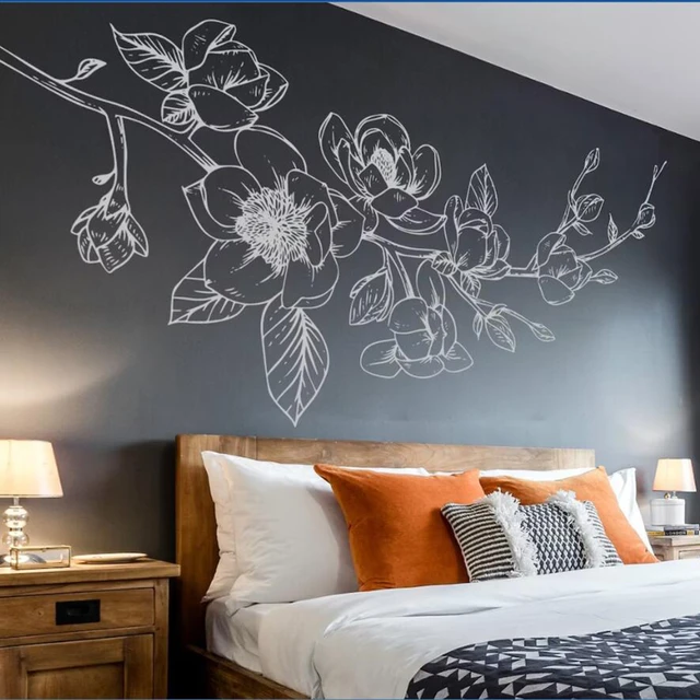 Abstract Flower Wall Decals