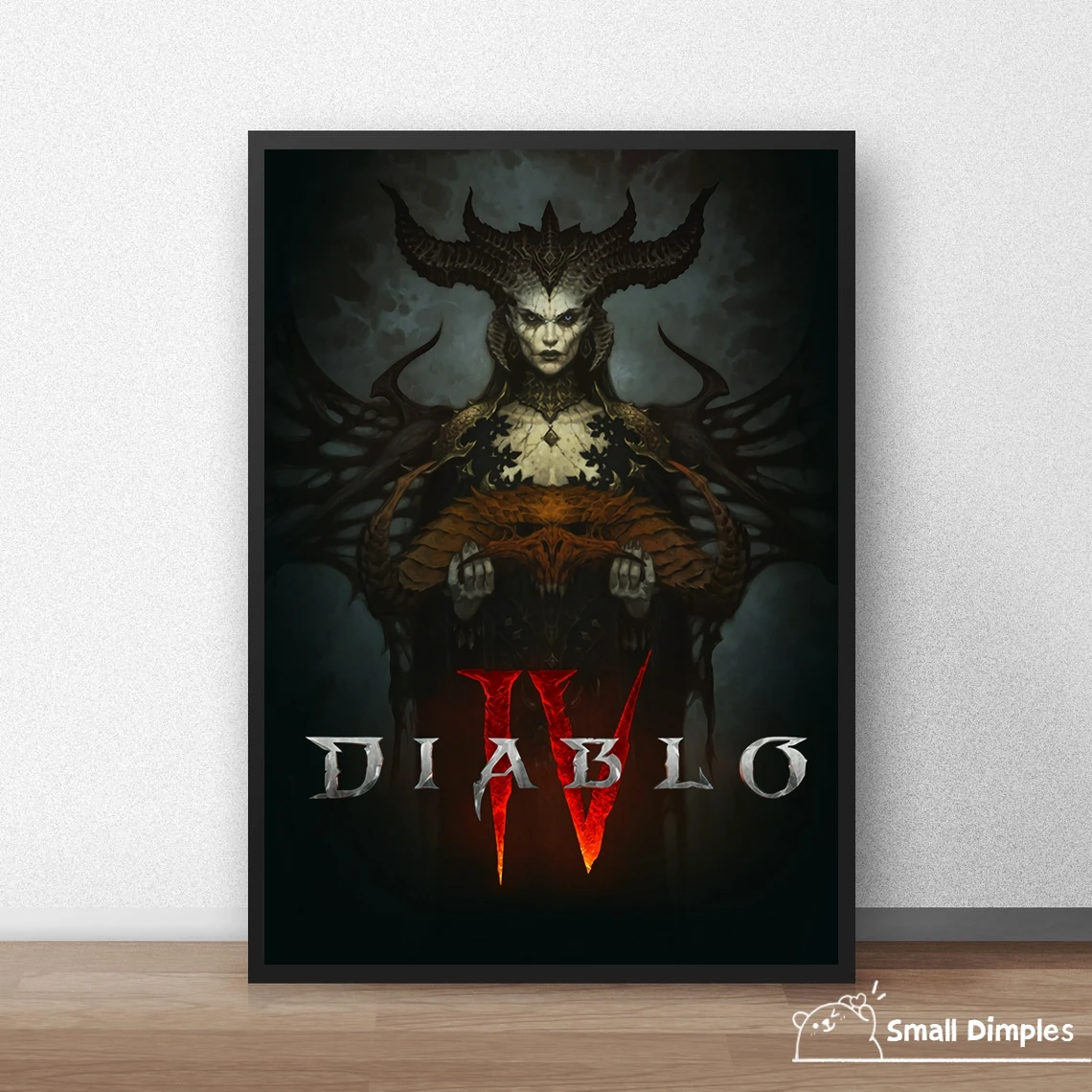 Diablo-4-Game-Poster-Canvas-Art-Print-Home-Decoration-Wall-Painting-No ...