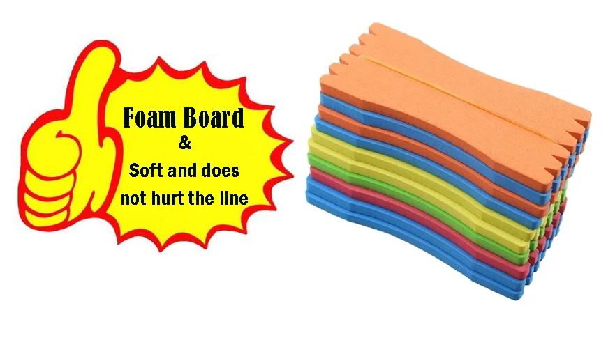 Supports-de-fil-de-trace-de-poisson-en-mousse-plaque-de-crochet-de ...