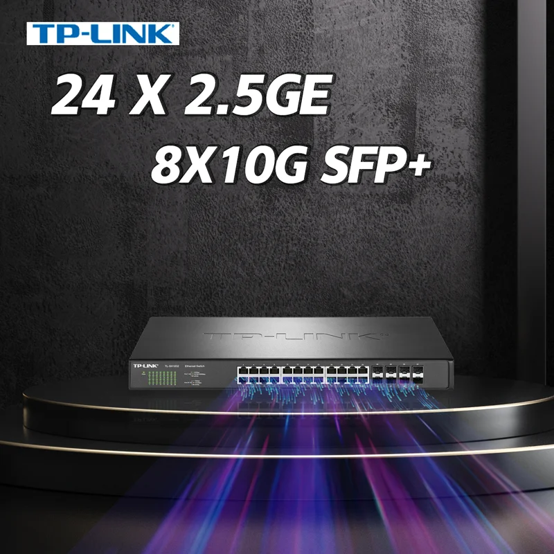 TP-Link-32port-10GE-Switch-24-Port-2-5G-Ethernet-Networking-8ports ...