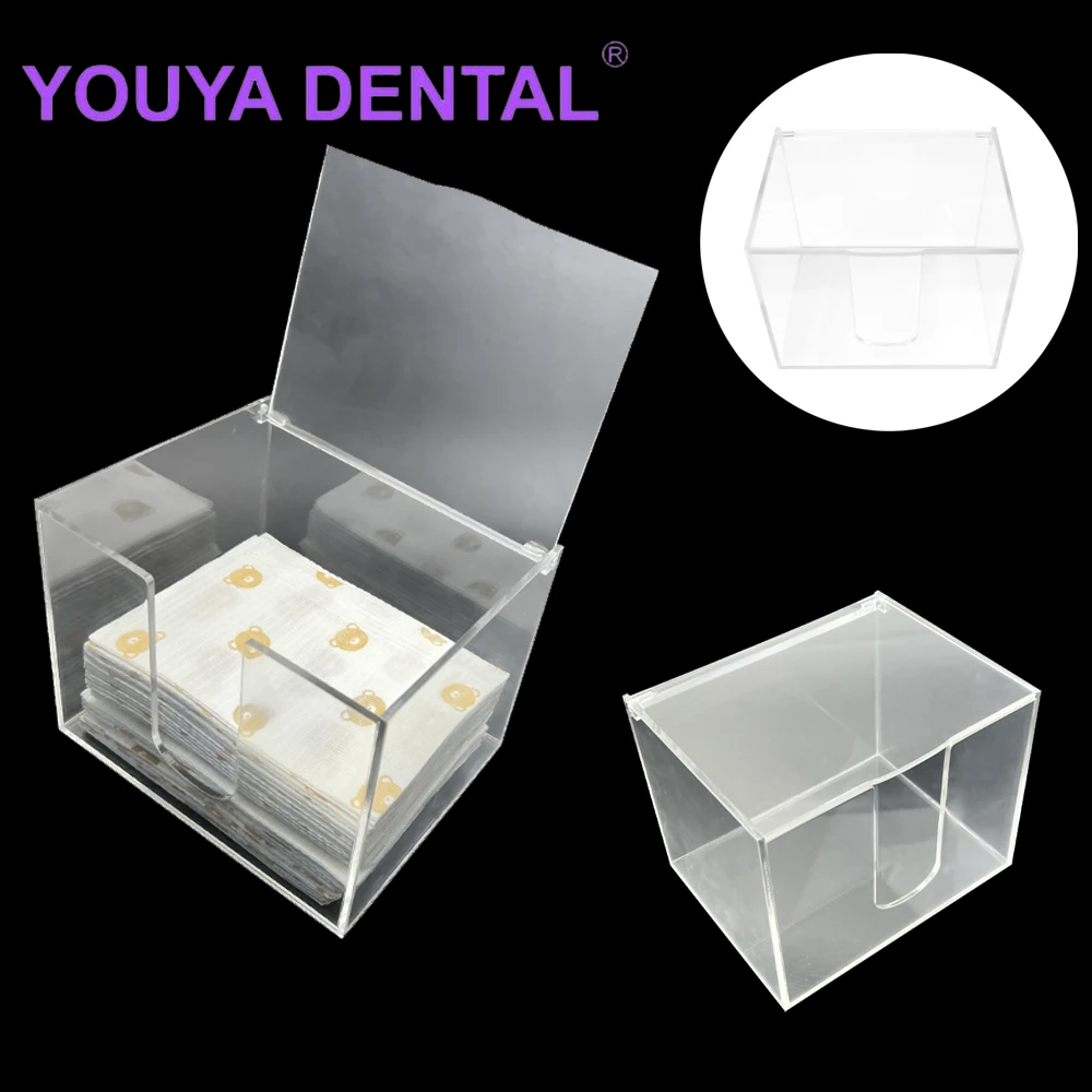 1Pcs Storage Box Large Capacity Tissue Box Dentistry Nail Cleaning ...