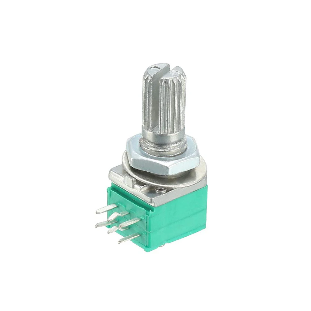 5PCS RK097NS Potentiometer 6Pin B1K 5K 10K 20K 50K 100K 500K with ...
