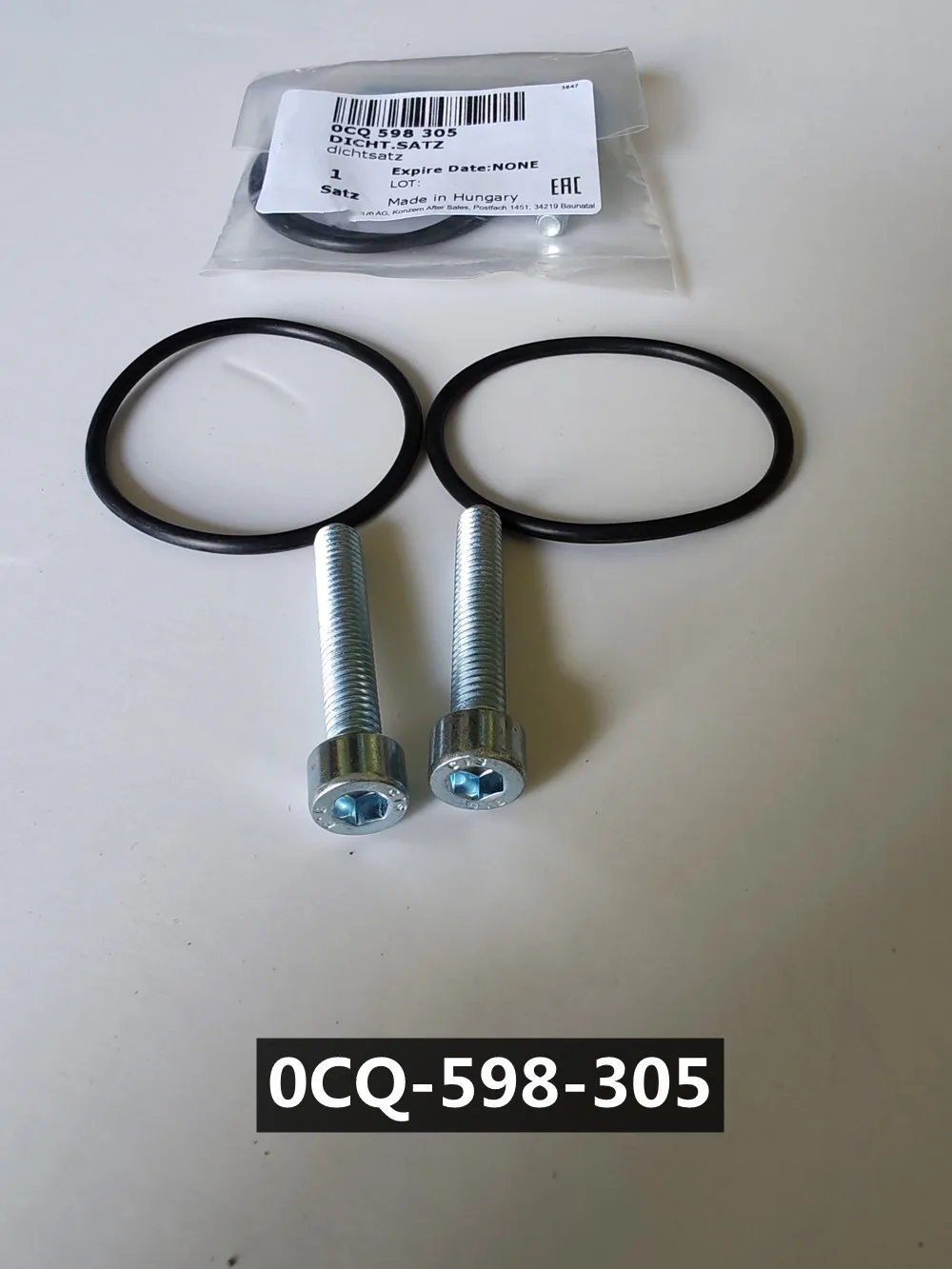Genuine New Pump 2 Seals and 2 Screws Repair Kit Gen 5 For Audi ...
