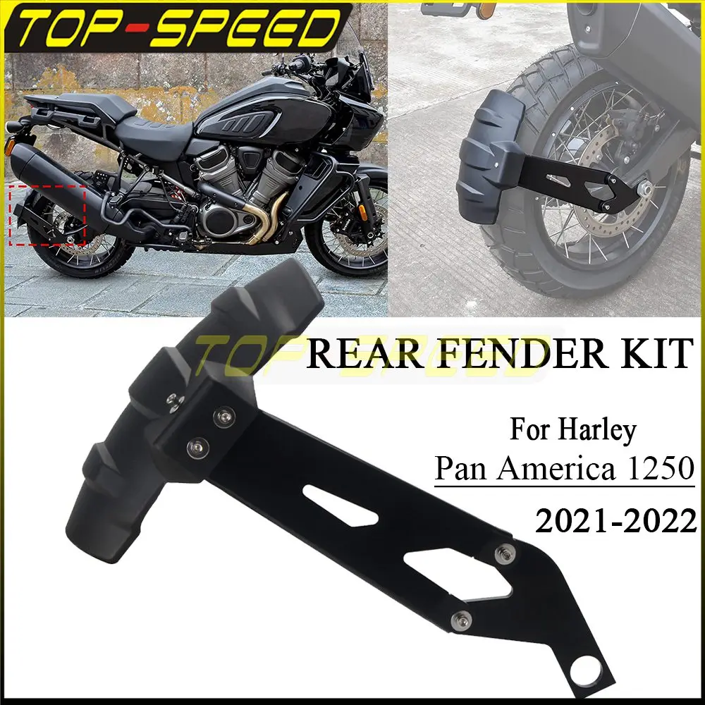 Motorcycle Rear Wheel Cover Fender Kit Mudguard Splash Protection For ...