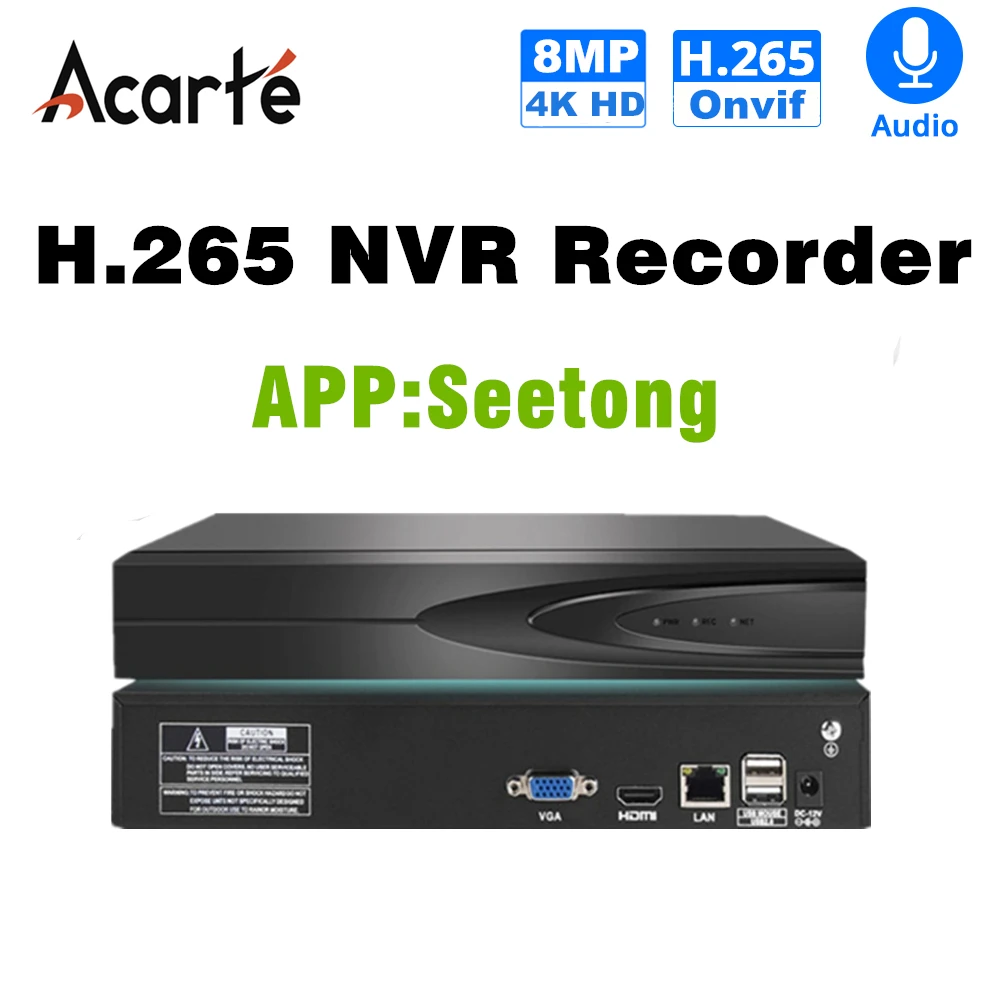 Seetong-nvr-Camera-System-9CH-16CH-32CH-H-265-NVR-Recorder-4K-Network ...