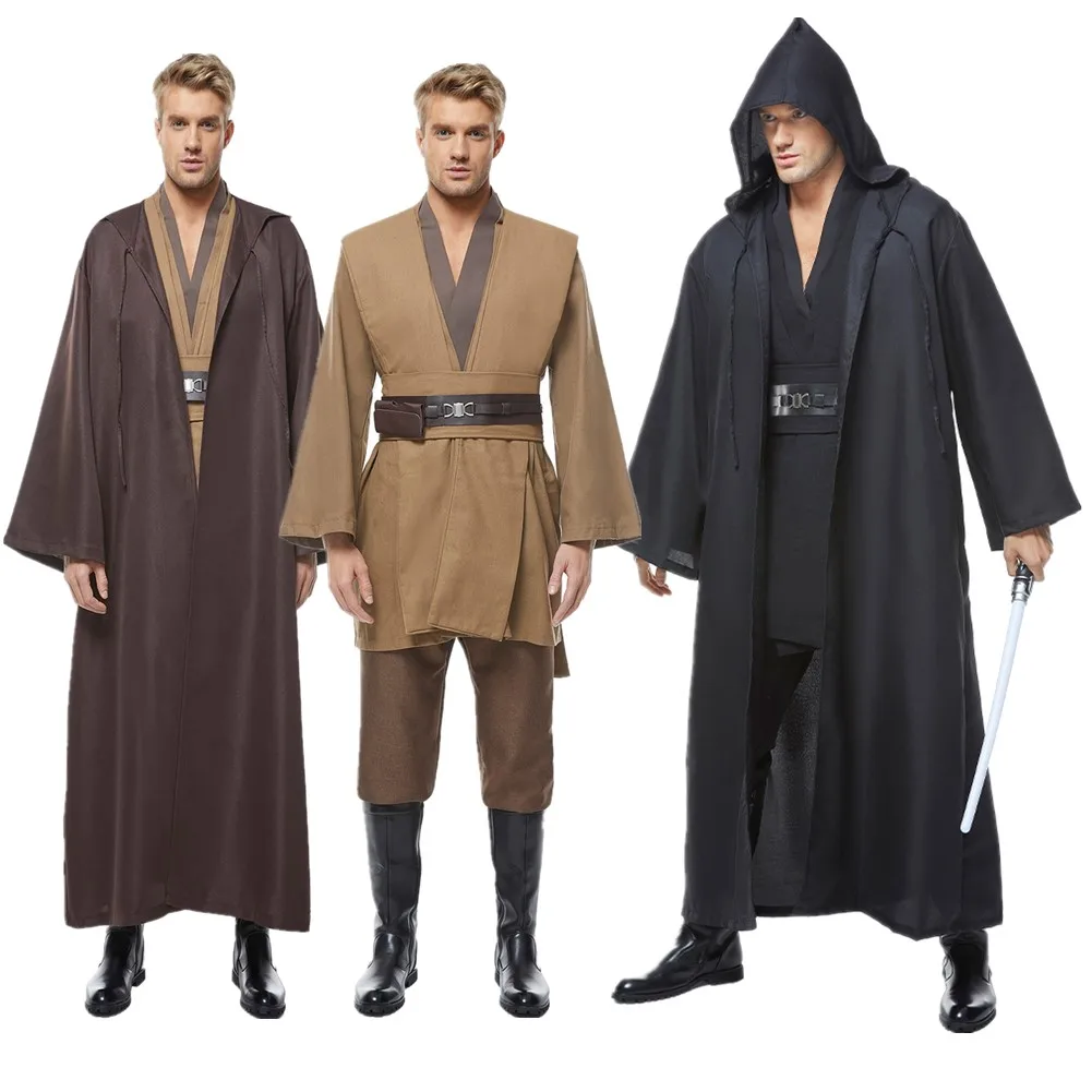 Adult-Anakin-Cosplay-Suit-Obi-Wan-Costume-Cloak-Movie-Space-Battle ...