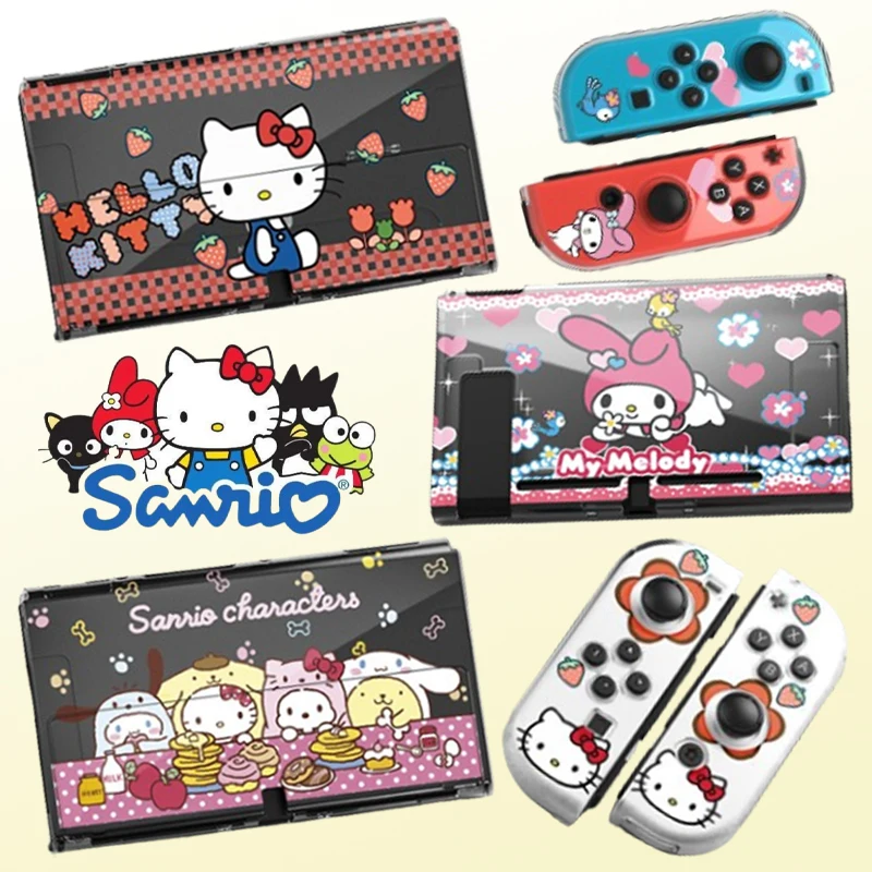 Caso-Sanrio-Hello-Kitty-para-Nintendo-Switch-OLED-NS-Game-Host-Console ...