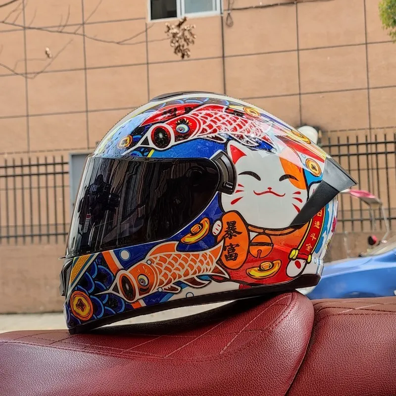 Full-Face-Racing-Helmets-Winter-Warm-Double-Visor-Motorcycle-Helmet ...