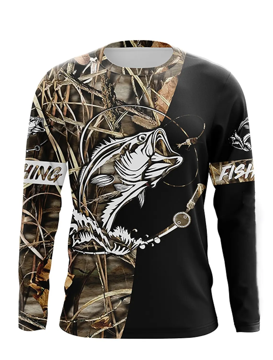 Men-s-Fishing-Shirt-Outdoor-Long-Sleeved-UV-Protection-Breathable-Quick ...