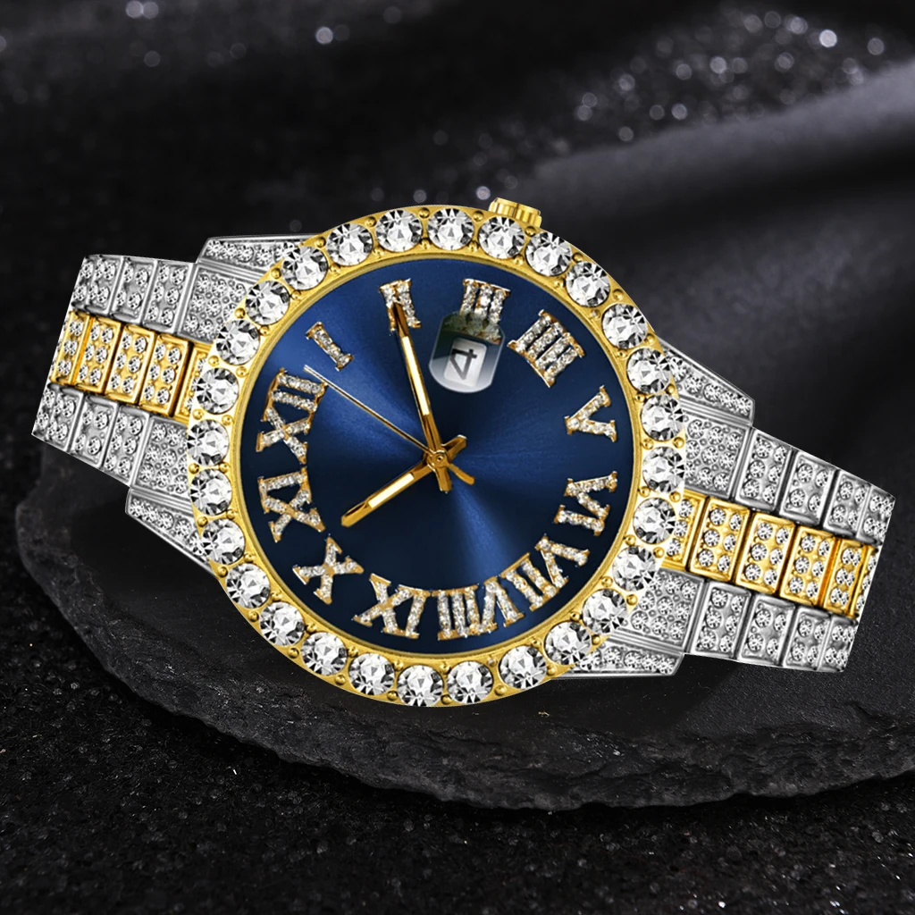 Iced-Out-Watch-Men-Luxury-Brand-Full-Diamond-Mens-Watches-AAA-CZ-Quartz ...