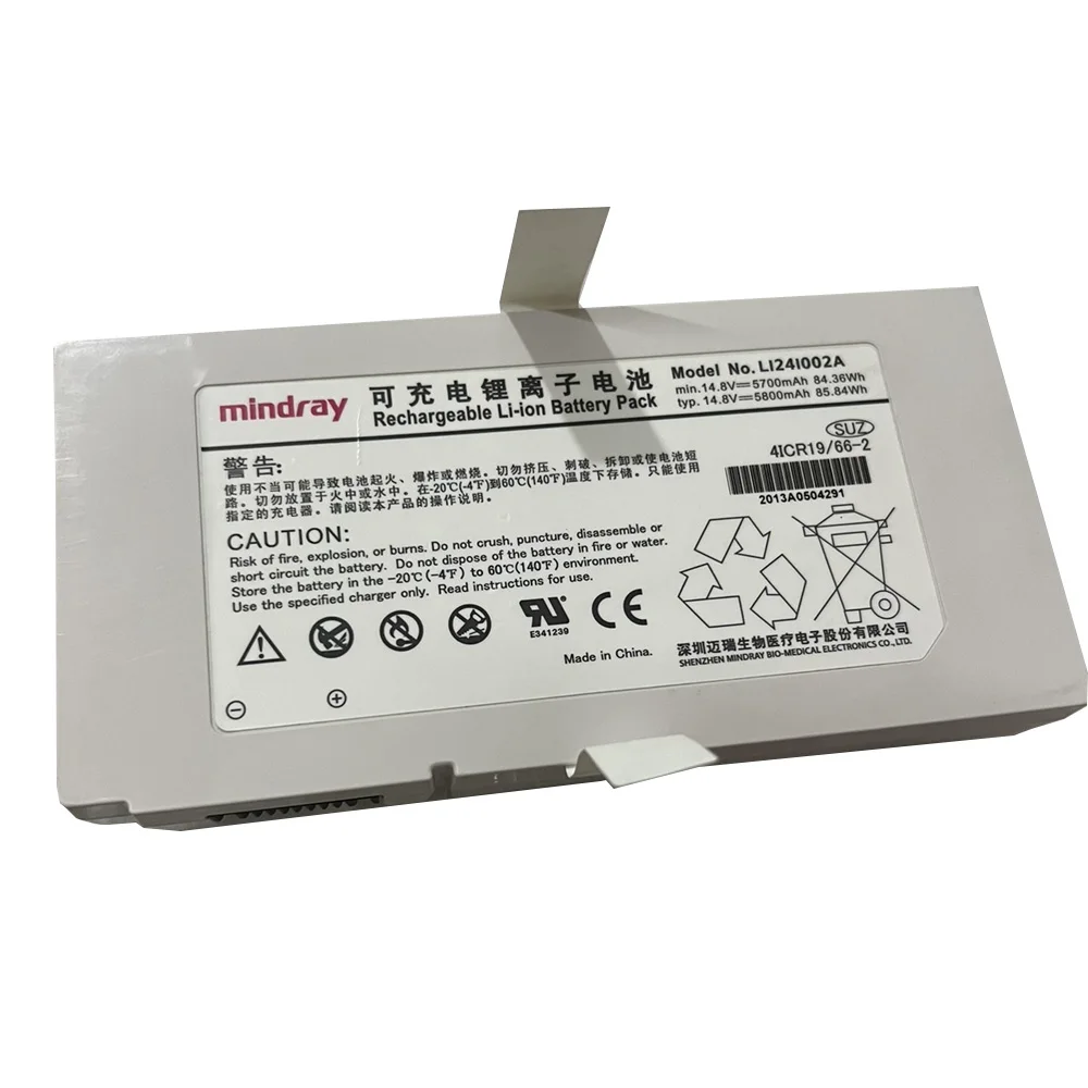 Original-Mindray-M8-M9-TE7-SV300-SV350-Battery-115-025022-00-LI24I002A ...