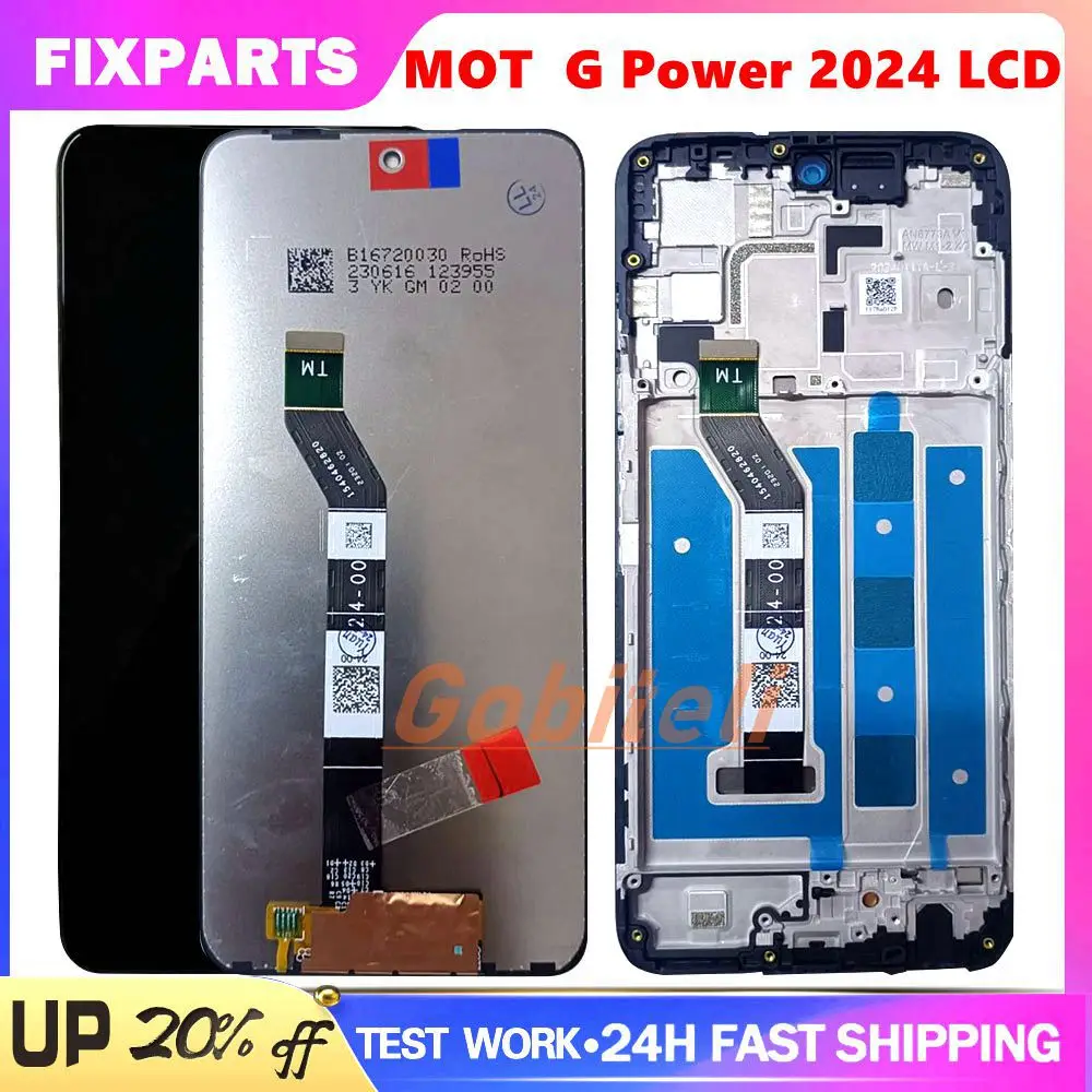 For-Motorola-Moto-G-Power-2024-LCD-Display-Touch-Digitizer-Assembly ...