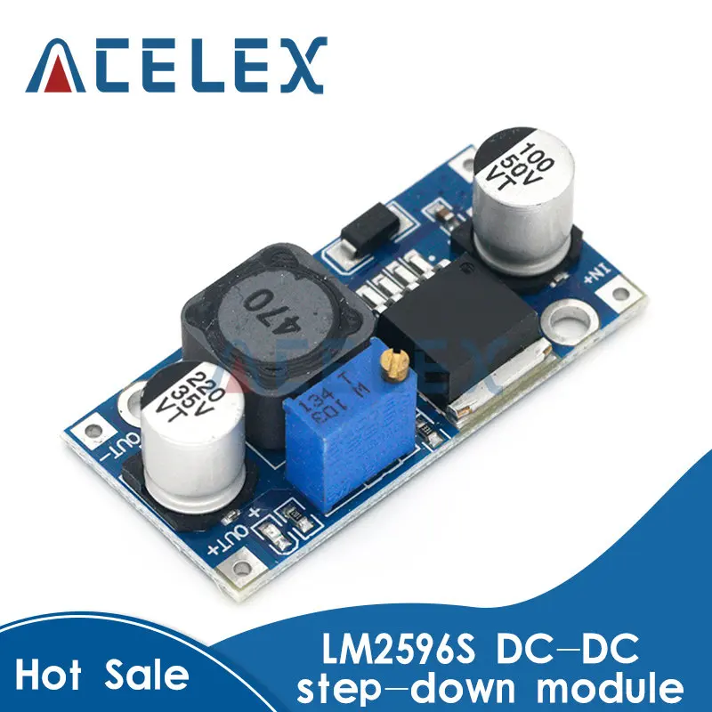 3a Voltage Regulator Lm2596 Lm2596s Dc-dc 3-40v Adjustable Step-down ...